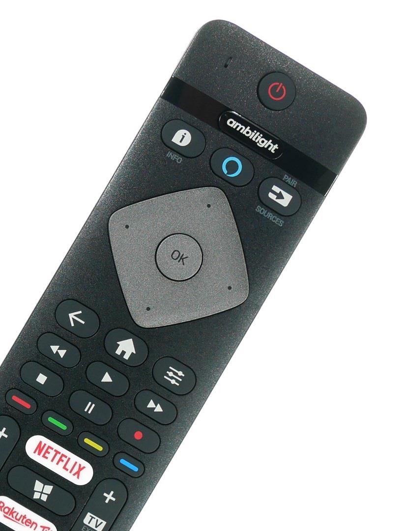 philips ile uyumlu Model 65PUS7805/62 Mikrofonlu Smart Tv Kumanda ...